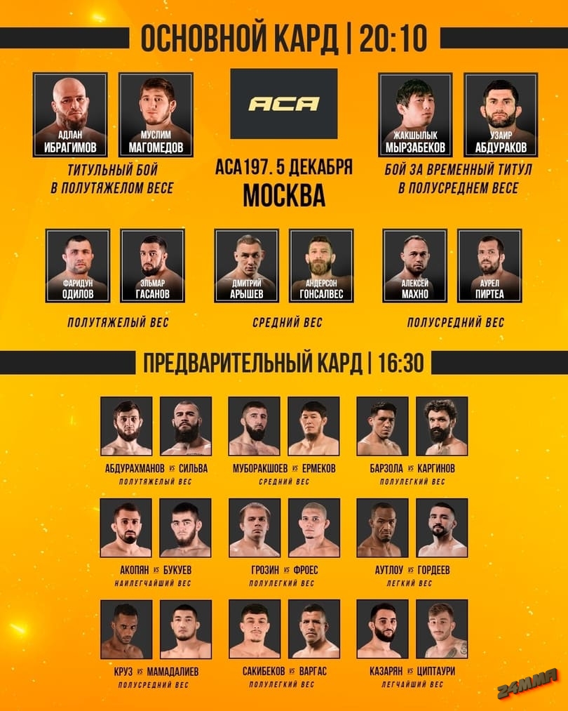 ACA 197 прямая трансляция: смотри онлайн бесплатно